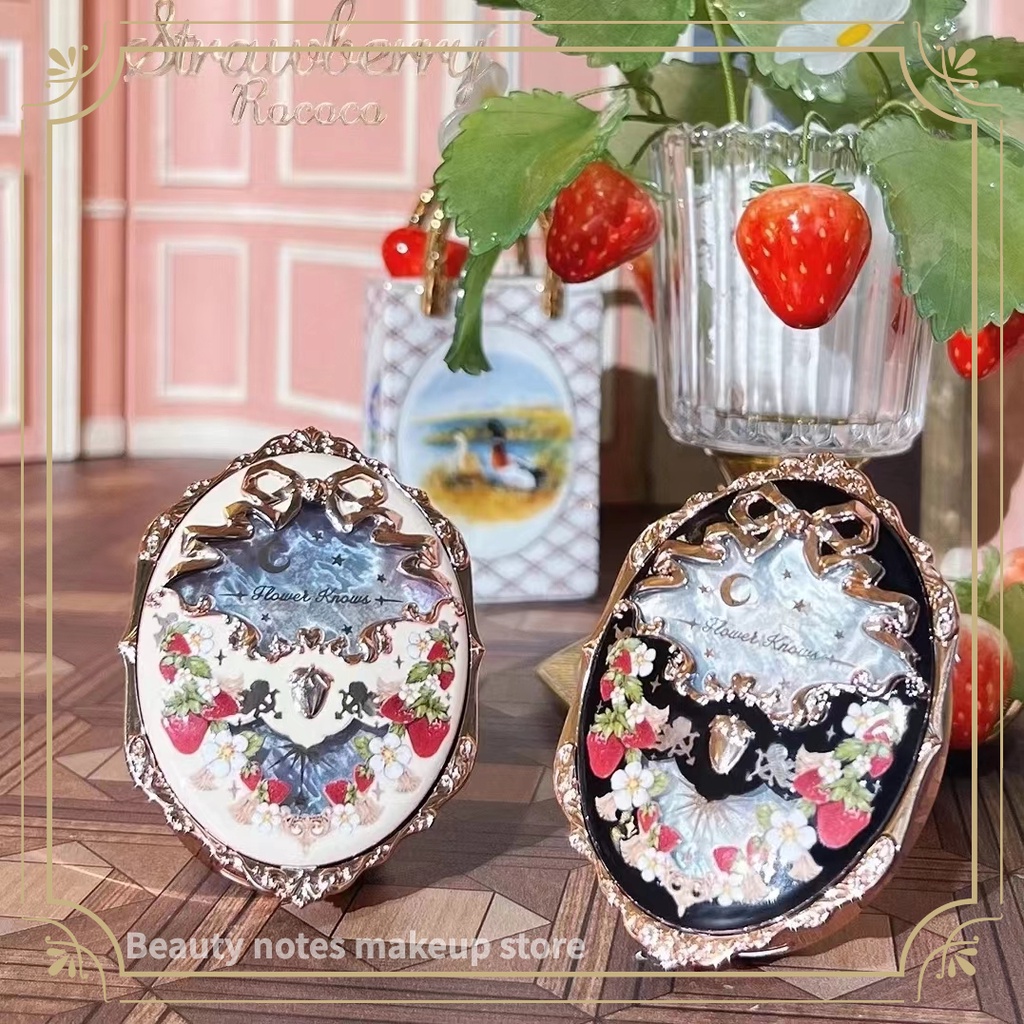 Flower Knows Strawberry Embossed High-value Blush Two-in-one Advanced ...