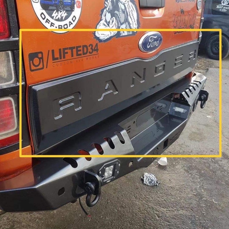 Ford Ranger/Raptor Half Tailgate Cladding - UniTop