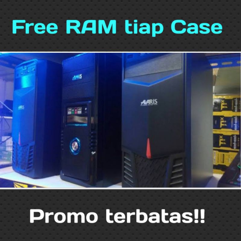 (Free Ram) Casing Pc Home / Office Full Tower, Buy 1 Case, Can 1 Ram ...