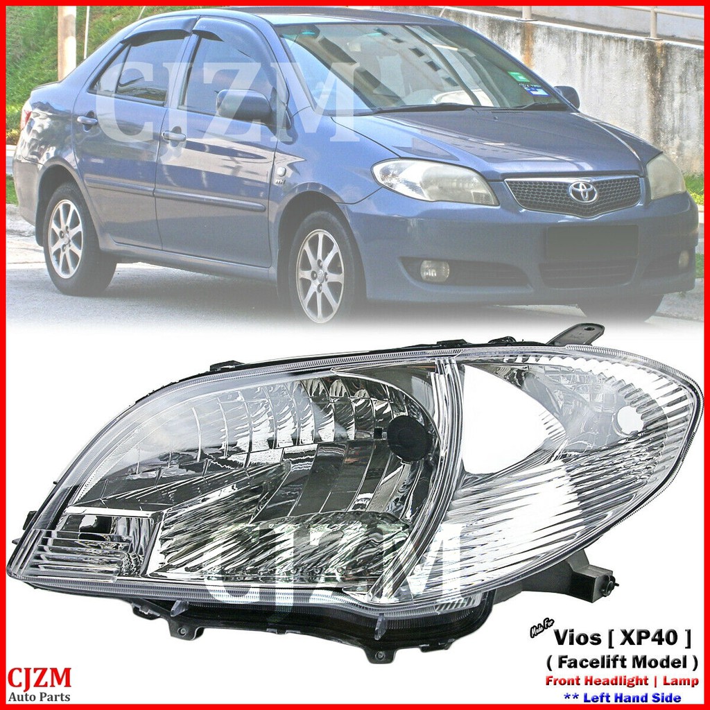 Toyota Vios 1.5 headlight 1st gen robin | Shopee Philippines