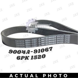 Toyota Fan Belt 9004A-91067 (6PK 1520) for AVANZA 2005/RUSH/TERIOS ...