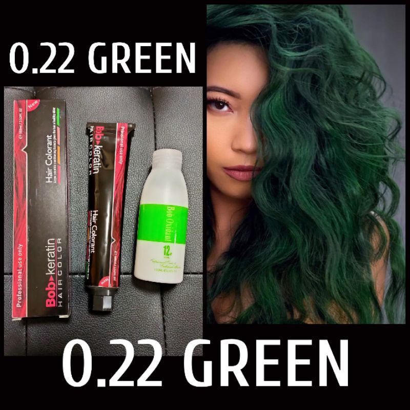Neon Green Splat Hair Dye