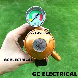 Tokina Gold Gasul Regulator with Gauge Snap On (De Salpak) | Shopee ...