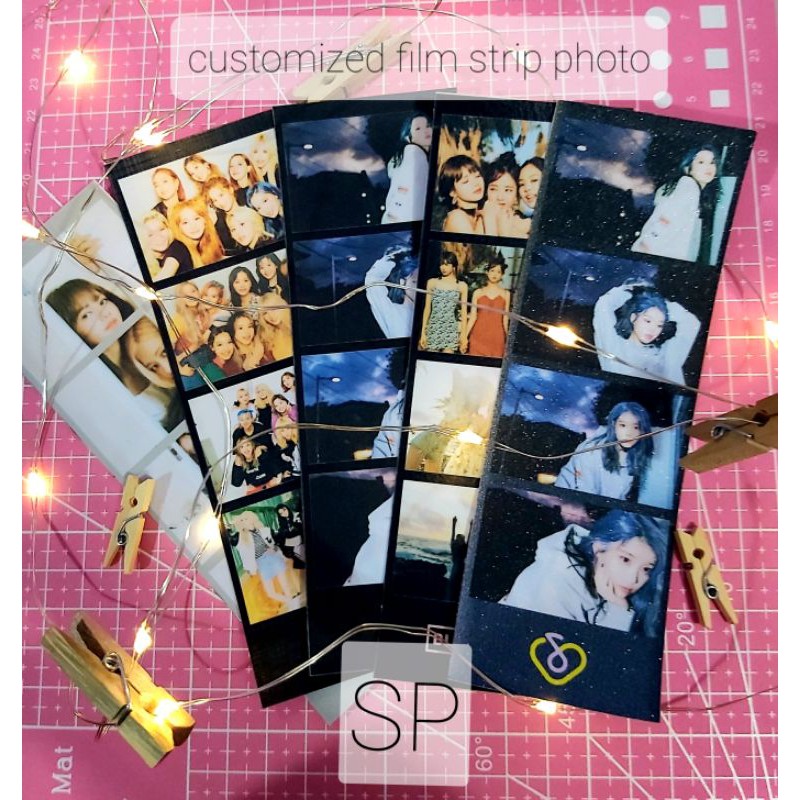 CUSTOMIZED PHOTO STRIP KPOP/PERSONALIZED | Shopee Philippines