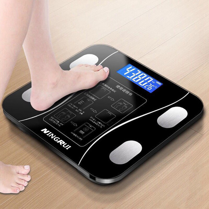 Smart BMI Scale High Precision Touch Control Digital Bathroom 