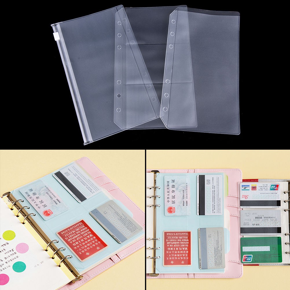A5/A6/A7 Transparent Envelope Binder Pocket Refill Organiser | Shopee ...