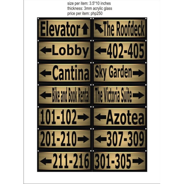 Custom Acrylic Signage | Shopee Philippines