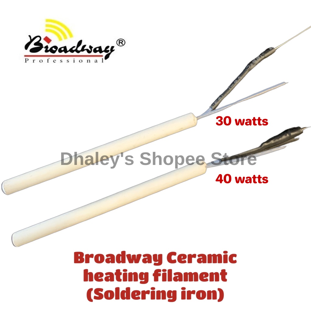 Broadway Soldering iron filament Ceramic type heater 30 / 40watts SOLD ...