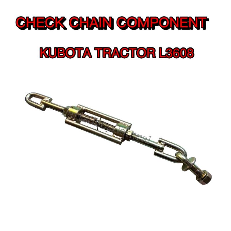 Check Chain Component Kubota Tractor L3608 | Shopee Philippines
