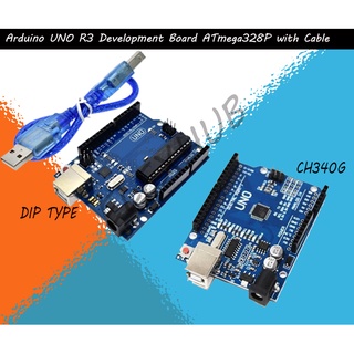 UNO R3 board compatible with Arduino IDEATmega328P CH340 DIP | Shopee ...