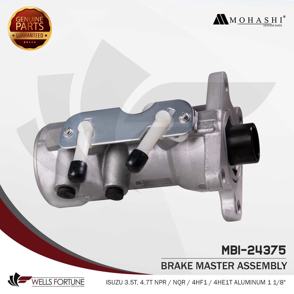 ISUZU 3.5T 4.7T NPR / NQR / 4HF1 / 4HE1T ALUMINUM 1 1/8" MOHASHI BRAKE ...