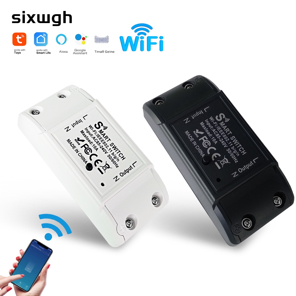 SIXWGH Wifi smart switch controller wireless switch Tuya WiFi Switch ...