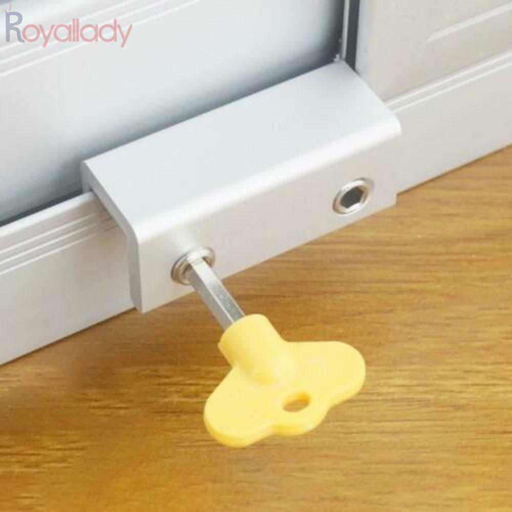 Royallady-Lock Restrictor Kids Aluminum Alloy Safety Sliding Supply ...