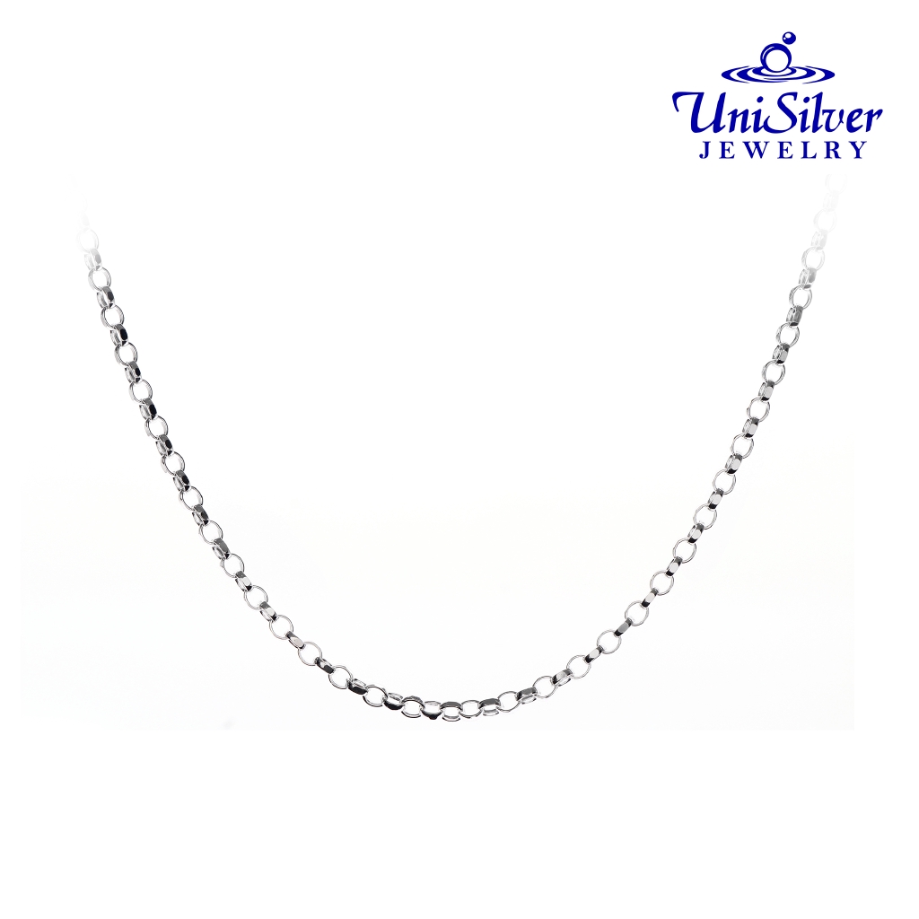 Unisilver 925 Sterling Lady's Necklace (LN363-022018 083) | Shopee ...