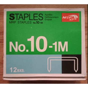 COD [#150] Staple Wire No. 10 (1 small Box) Stapler Wire School and ...