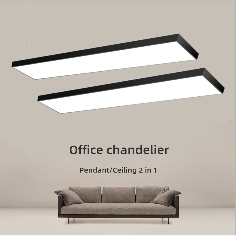 2 in1 Led Linear Light Pendant Light Office Light White Light Pendant ...