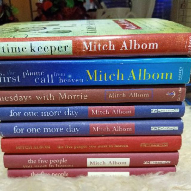 Mitch Albom bestselling novels. Hardcover and Softcover. Pre-owned ...