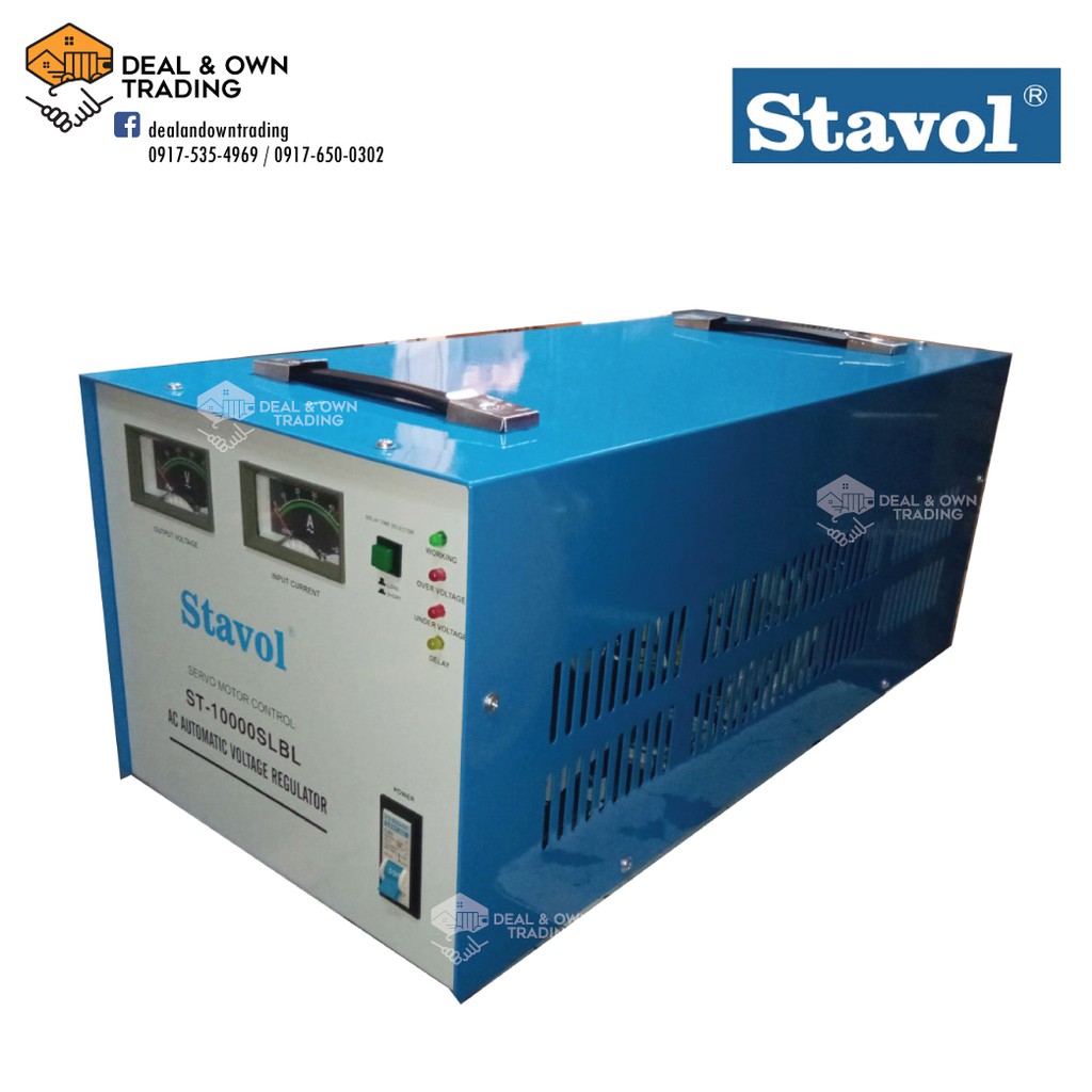 Stavol ST-10000SLBL 10000W Sleep Type AC Automatic Voltage Regulator ...