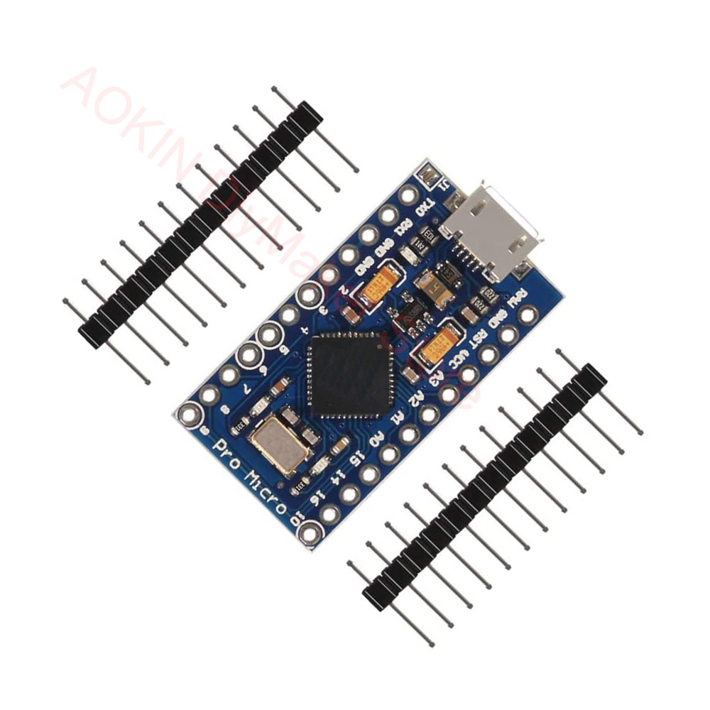 Pro Micro Atmega32U4 5V 16MHz Bootloadered IDE Micro USB Pro Micro ...