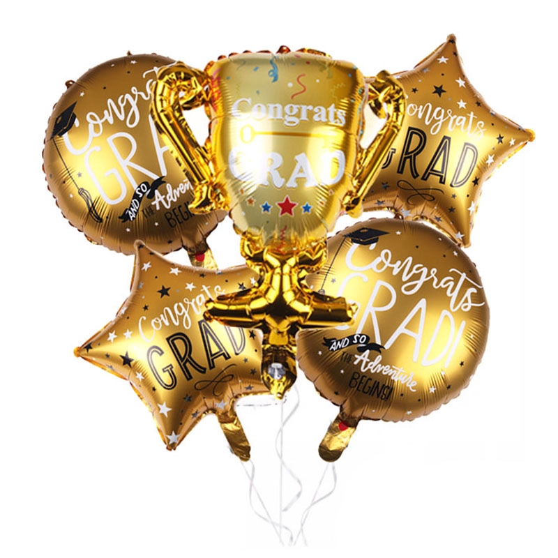 Congrats Grad Foil Balloons Graduation Ceremony Party Foil Balloons Air ...