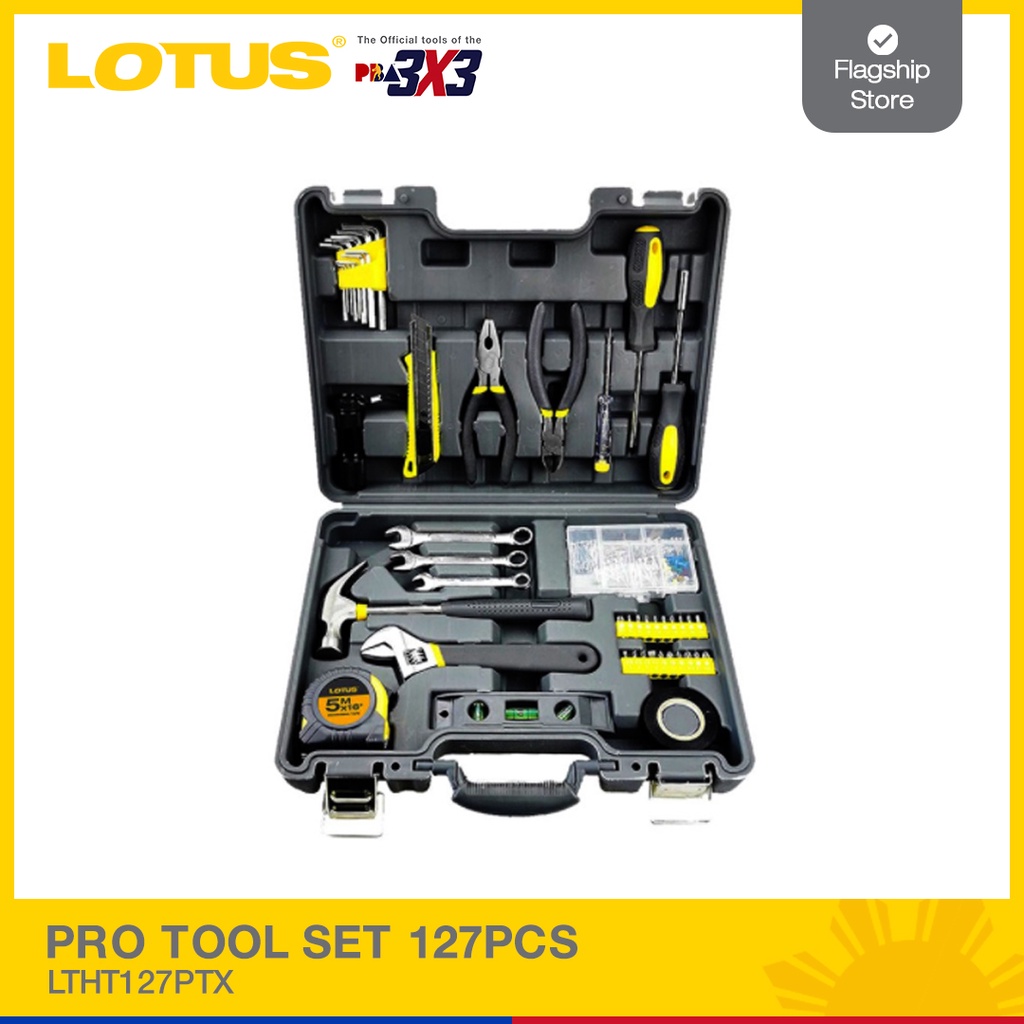 Lotus PRO Tool Set 127PC LTHT127PTX - Hand Tool Set | Shopee Philippines