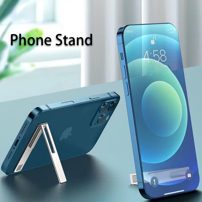 Phone Kickstand Vertical and Horizontal Desk Stand, Adjustable Angle ...
