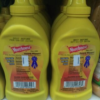 MOREHOUSE MUSTARD 482G | Shopee Philippines
