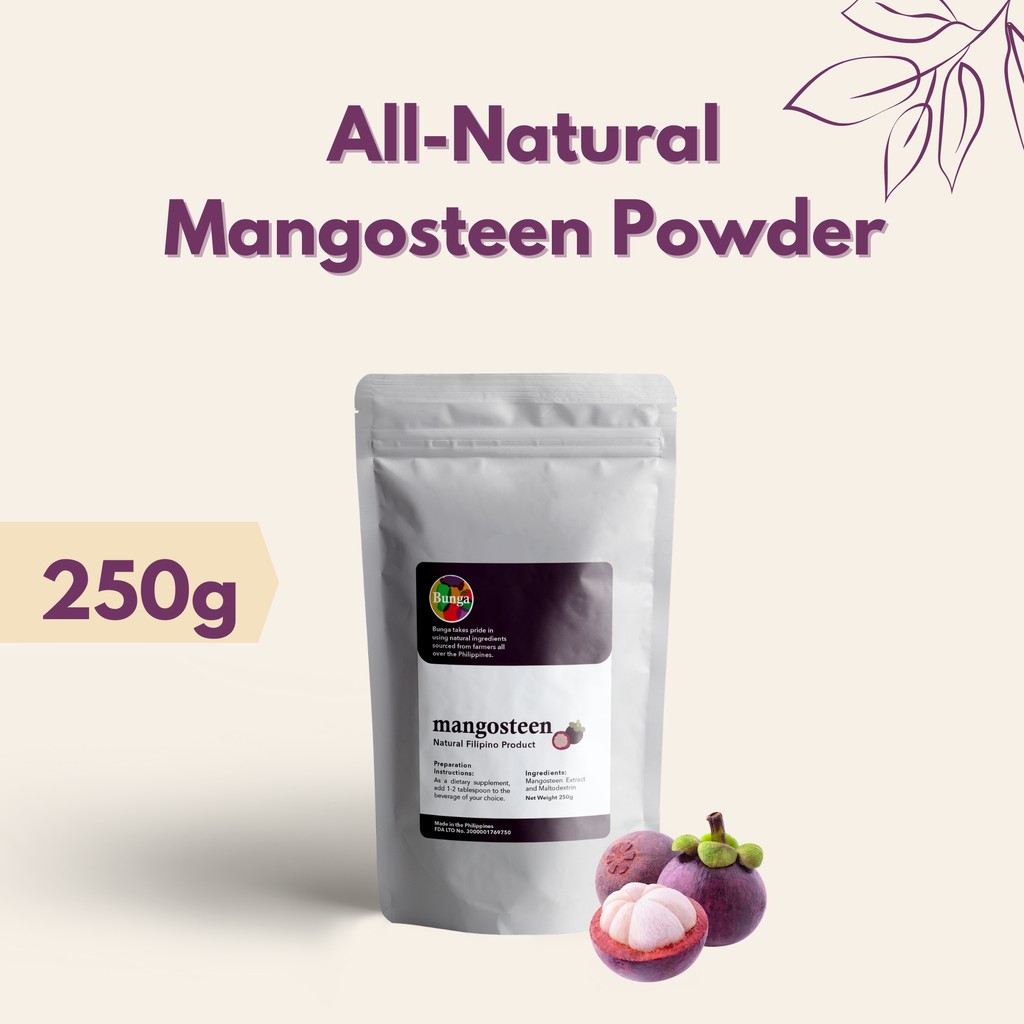 Natural Mangosteen Powder (250 grams) | Shopee Philippines