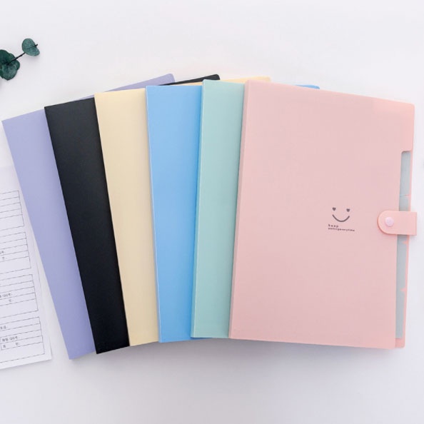 qjoq.ph | 5-Pocket Plastic Expanding File Folders Fine A4-Paper ...