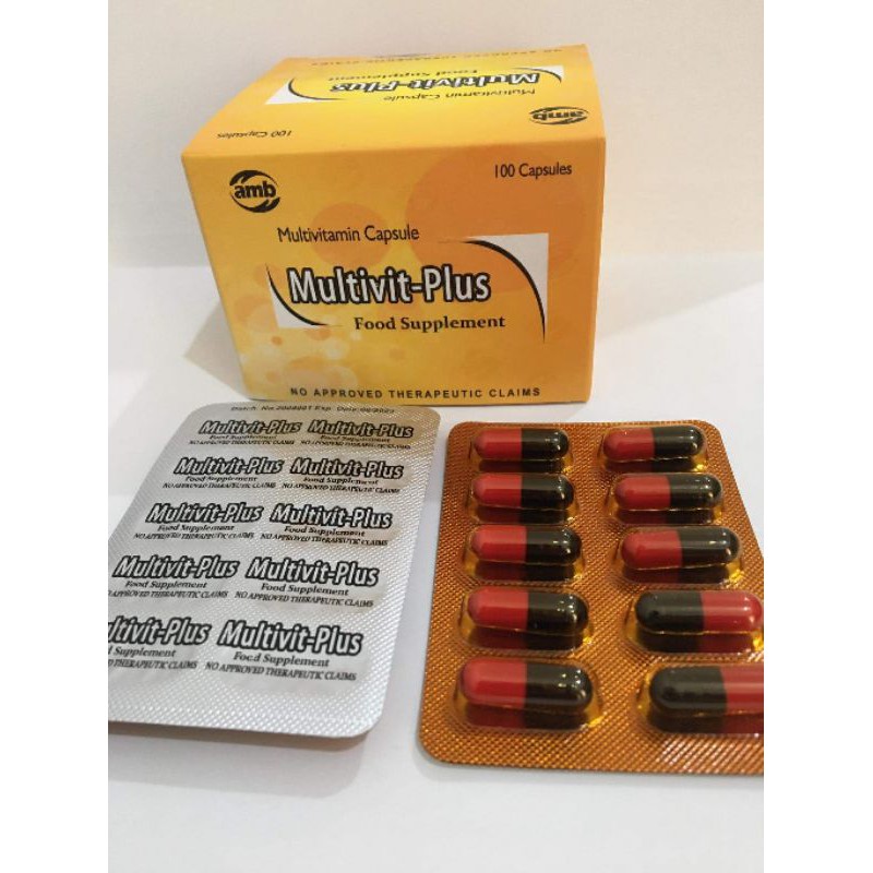MULTIVIT-PLUS Multivitamins | Shopee Philippines