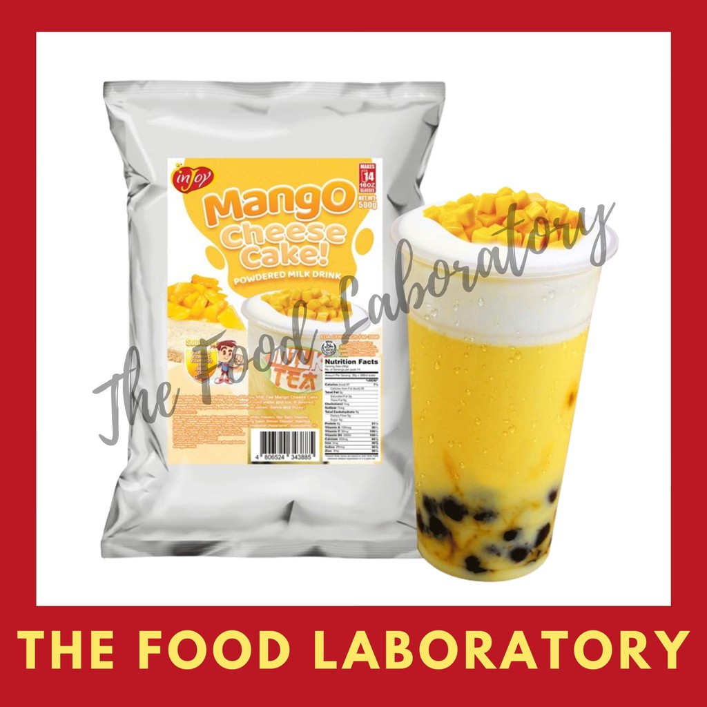 INJOY MANGO CHEESECAKE MILKTEA 500g | Shopee Philippines