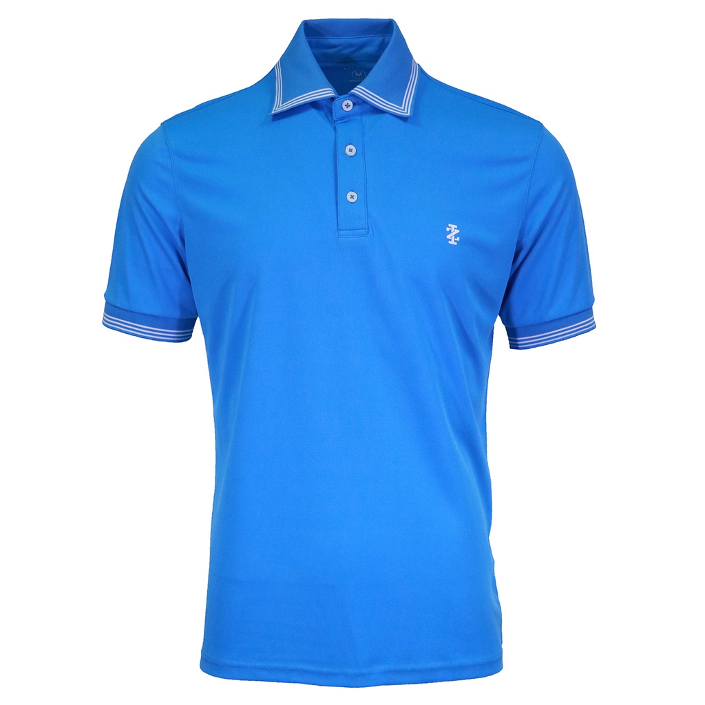 Izod Men's Basic Fit Plain Golf Shirt w/ Knitted Collar (Sky Blue) | Shopee Philippines