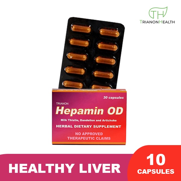 Hepamin OD, 300mg Milk Thistle, Silymarin, Liver Care Protection ...