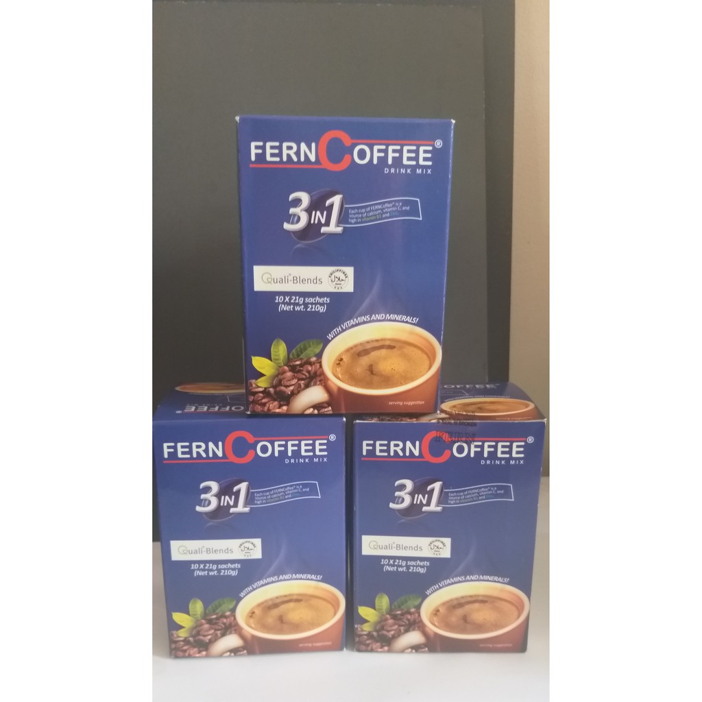 FERN COFFEE Quali blends, 3-in-1 coffee | Shopee Philippines
