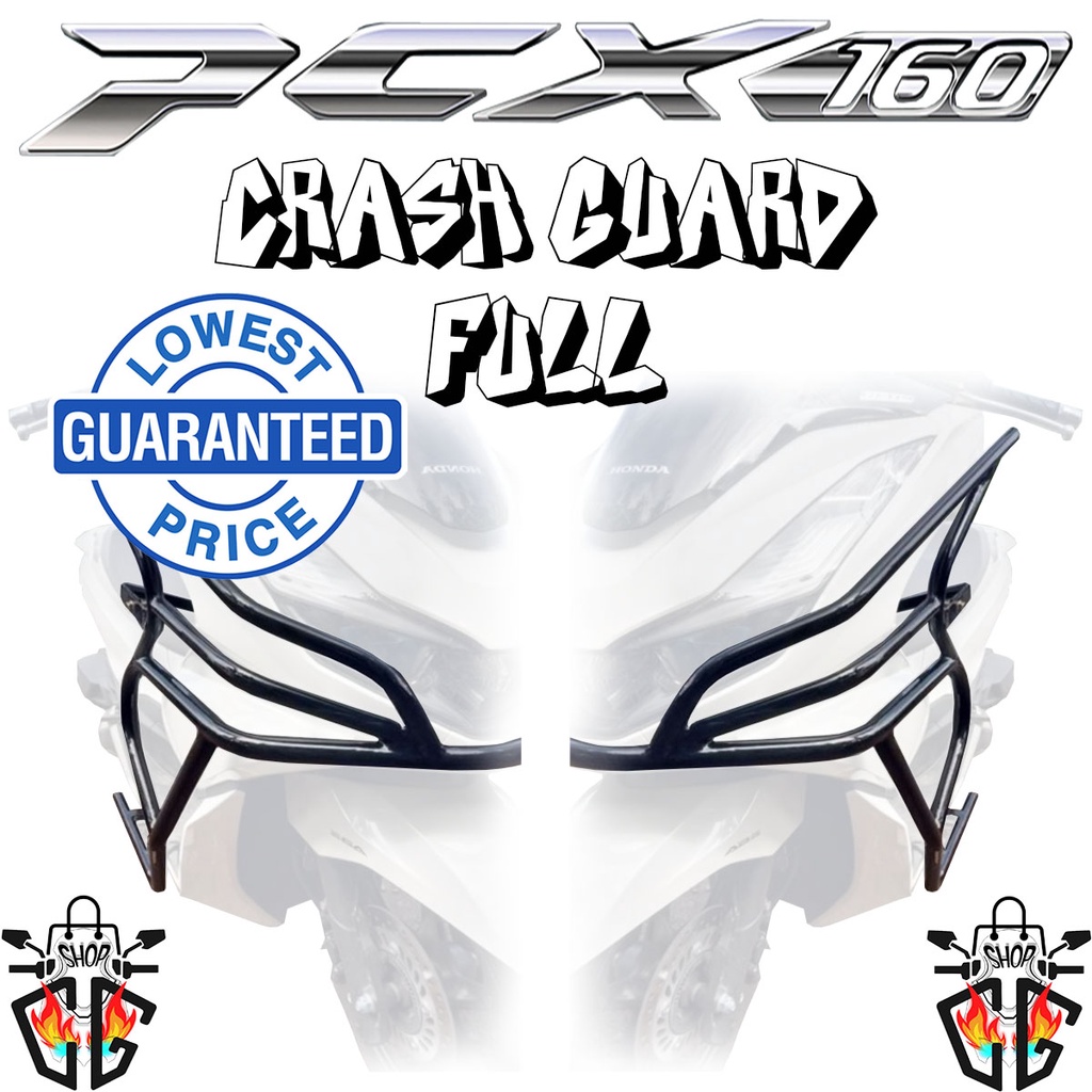 HONDA PCX 160 - Full Crash Guard Heavy Duty COD | Shopee Philippines