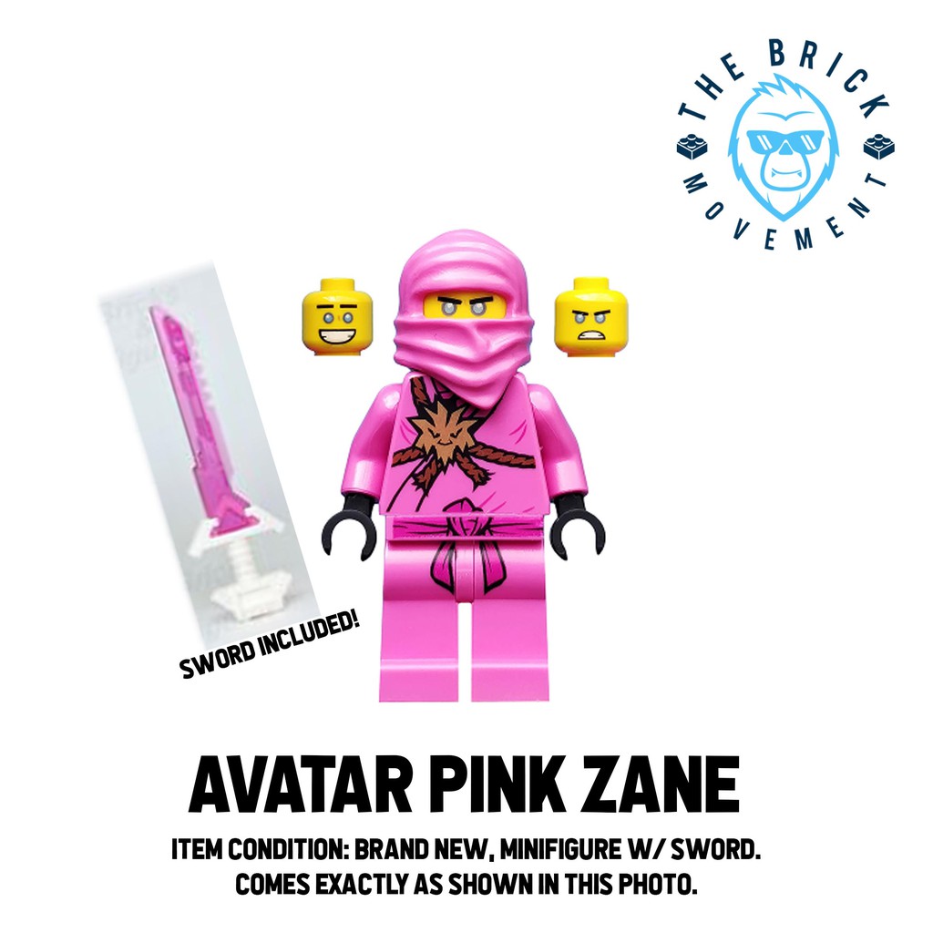 LEGO® NINJAGO Avatar Pink Zane Minifigure | Shopee Philippines