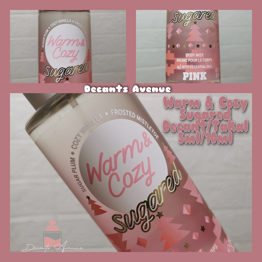 Warm And Cozy Sugared - Victoria's Secret 1mL 3mL 5mL 10mL | Shopee ...