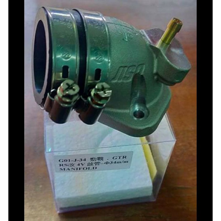Jiso Manifold 30mm 34mm for 4V Mio Sporty Fino Nouvo | Shopee Philippines