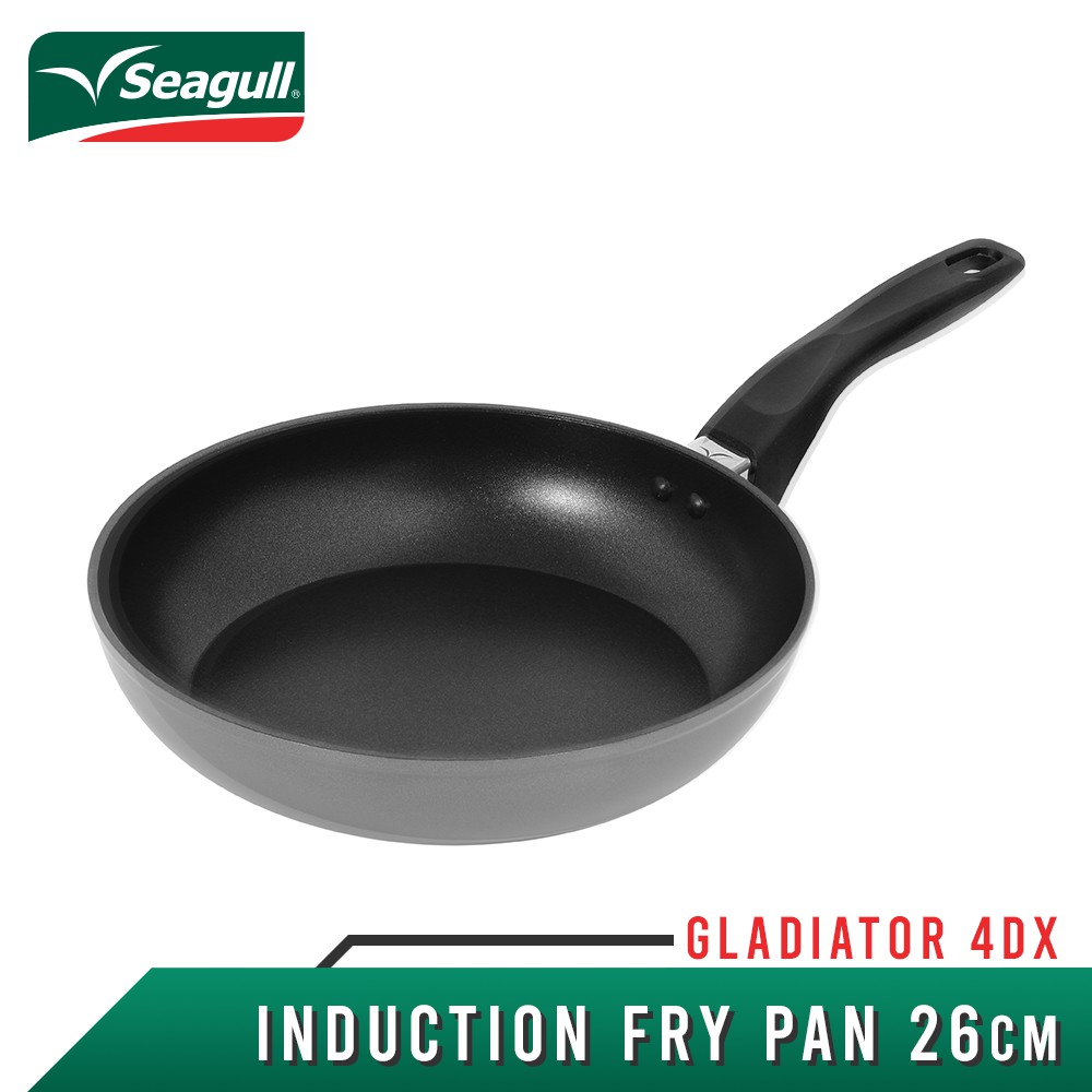 Seagull Non-Stick Cookware Gladiator 4DX Induction Fry Pan 26cm ...