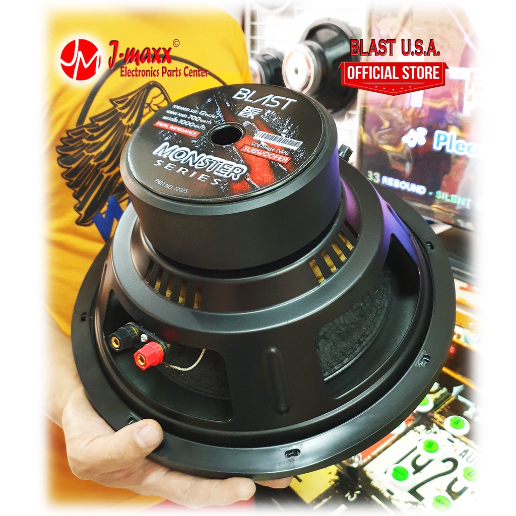BLAST MONSTER Series Double-Magnet Subwoofer Speaker 12 inches 700W to ...