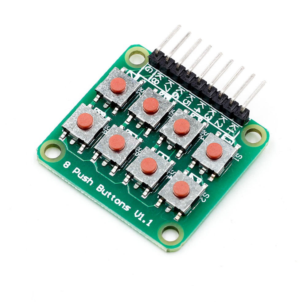 2x4 Keypad 4x2 Keypad 8 Push Buttons V100 Key Board Matrix Keyboard Button For Arduino Avr Pic 2327