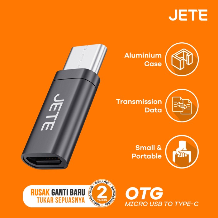 Hp Micro OTG to Type C JETE - 2 Year Warranty | Shopee Philippines