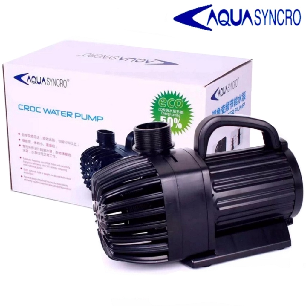 Aquarium or Pond Inverter Water Pump C5000 by Aqua Syncro for Koi Ponds ...