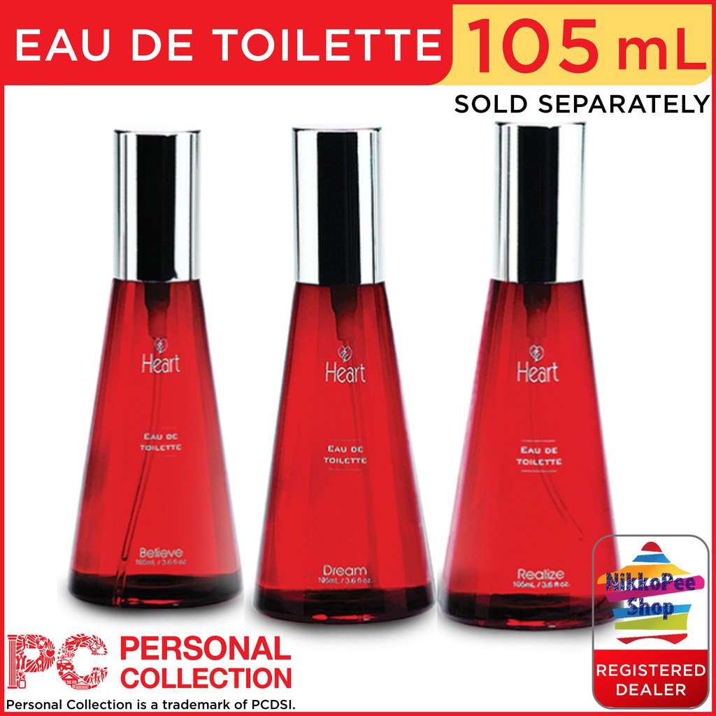 PC Heart Eau de Toilette 105 mL - Personal Collection | Shopee Philippines