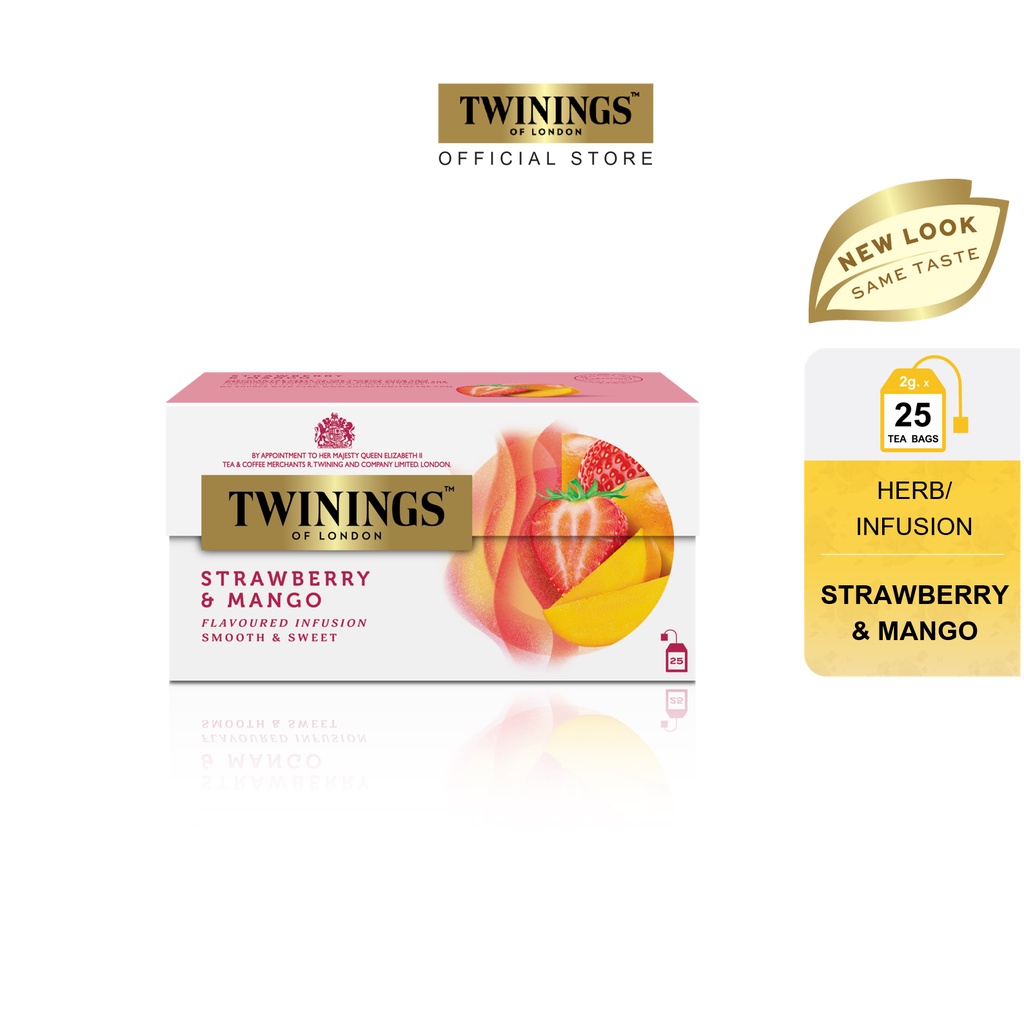 Twinings Strawberry & Mango 25s | Shopee Philippines