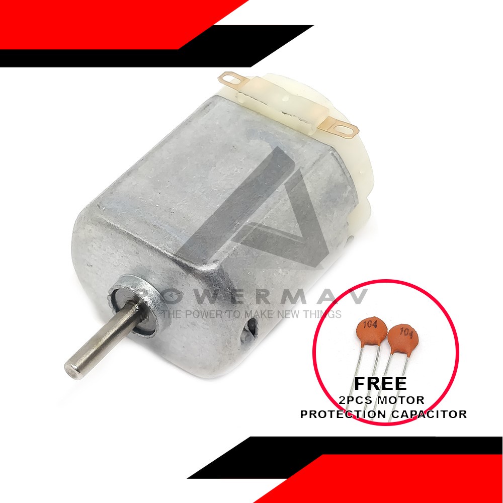 DC Motor 3V - 6V 130 Micro DC Motor 8000RPM Miniature Electric motor ...