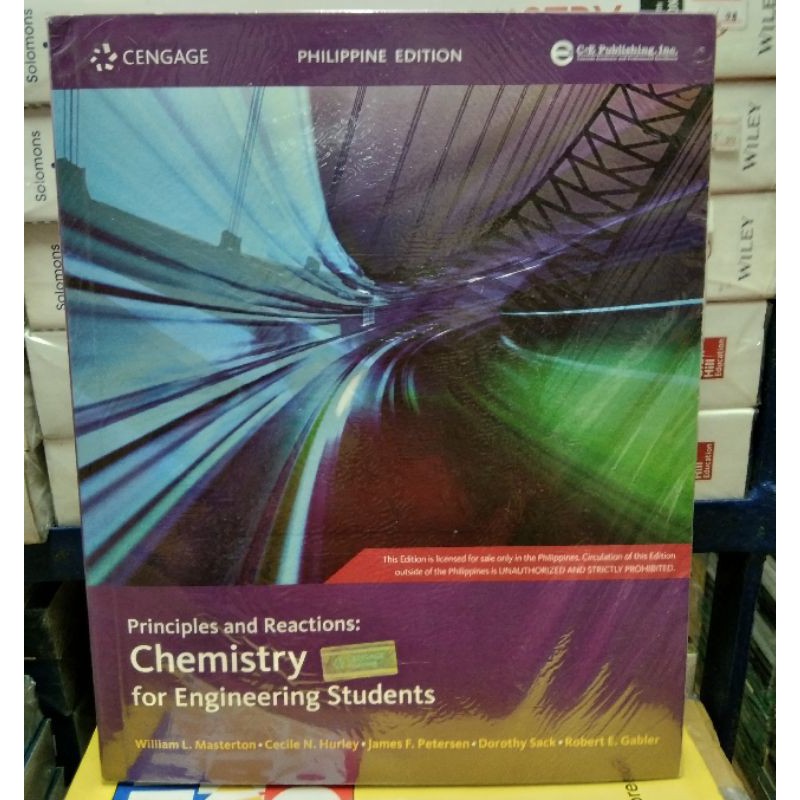 Chemistry for Engineering Students ORIGINAL | Shopee Philippines