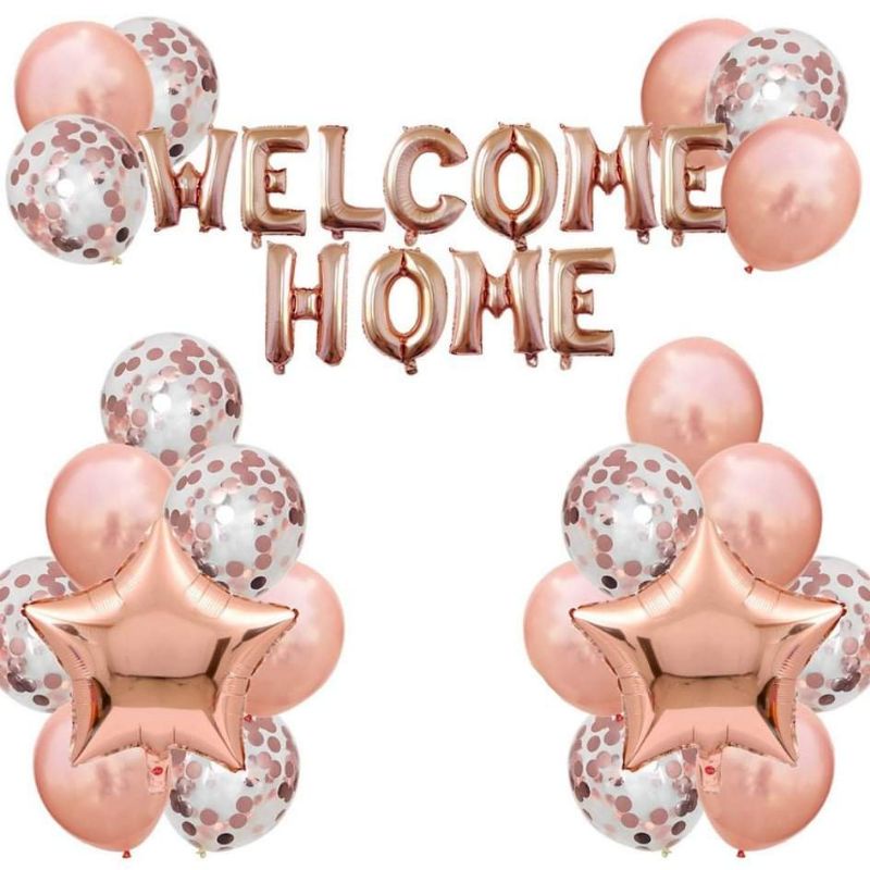 Welcome Home (rose gold set) | Shopee Philippines