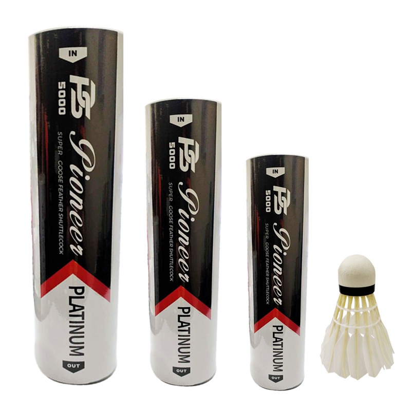 Pioneer Feather Shuttlecock Platinum (Goose Feather) | Shopee Philippines