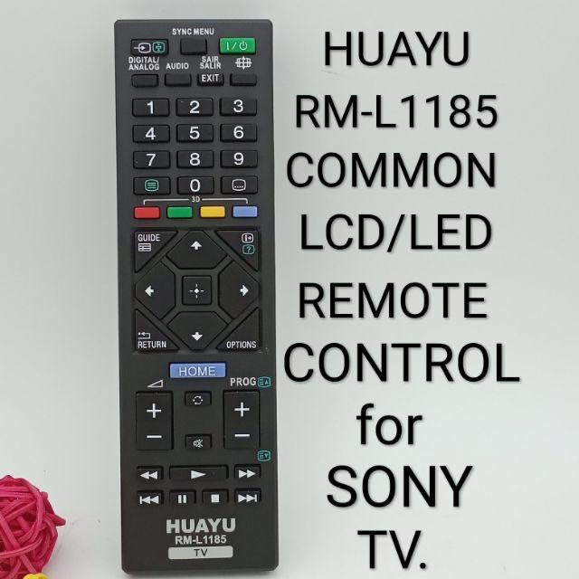 Huayu RM-L1185 Common Universal TV Remote Control for SONY | Shopee Philippines